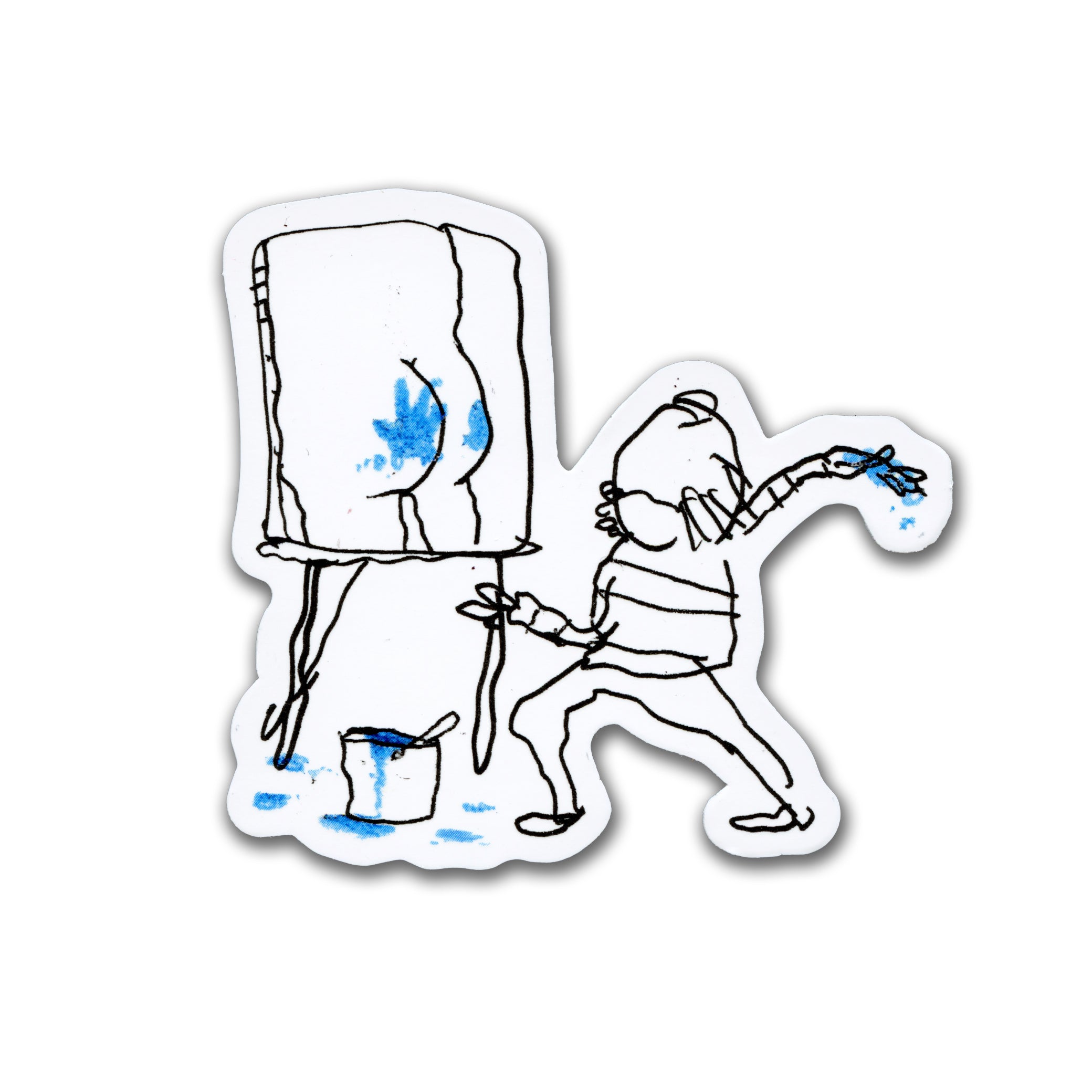 The Artist Sticker – The Art of Pants